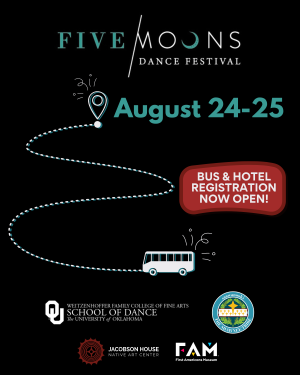 CHARTER BUSES & HOTEL ROOMS AVAILABLE FOR FIVE MOONS DANCE FESTIVAL ...