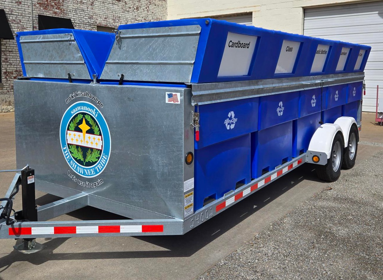 RECYCLING TRAILER AVAILABLE FOR CITIZEN USE! - Shawnee Tribe